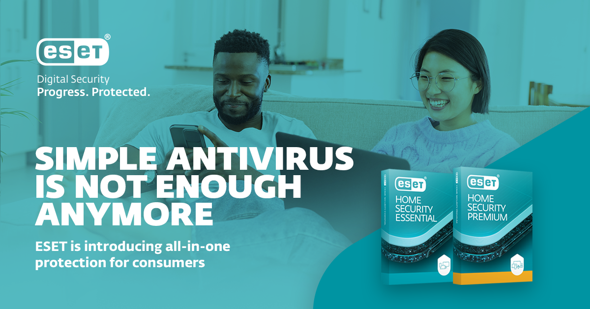Simple antivirus is not enough anymore. ESET is introducing all-in-one protection for consumers ...