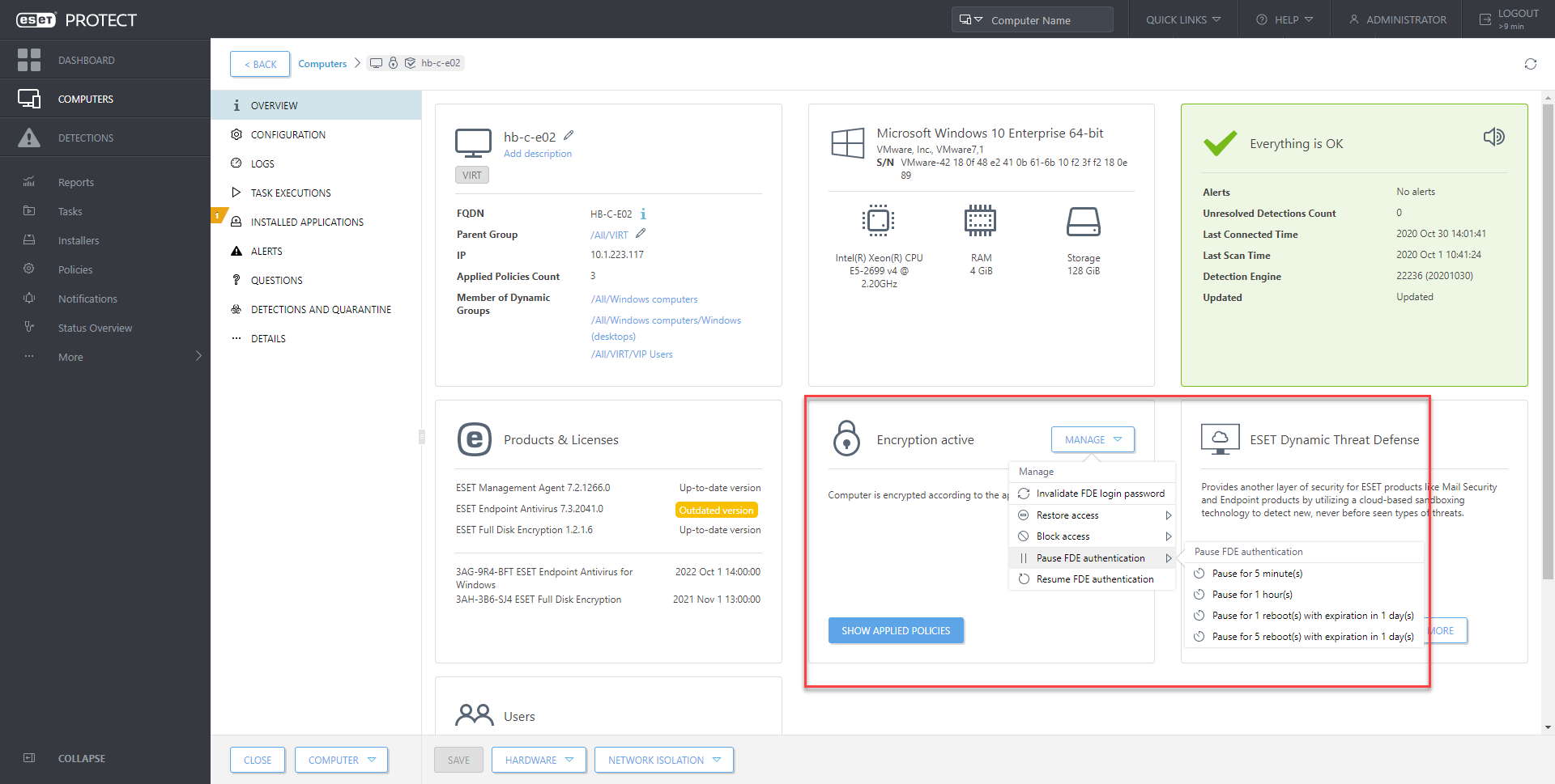 Full disk encryption | ESET | ESET Full disk encryption | ESET | ESET